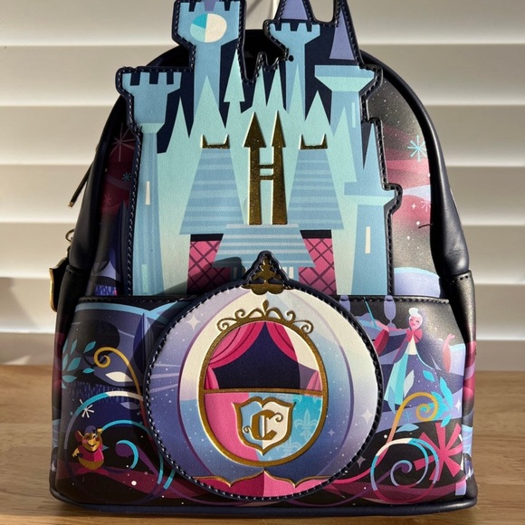 Loungefly | Bags | Loungefly Cinderella Castle Backpack | Poshmark
